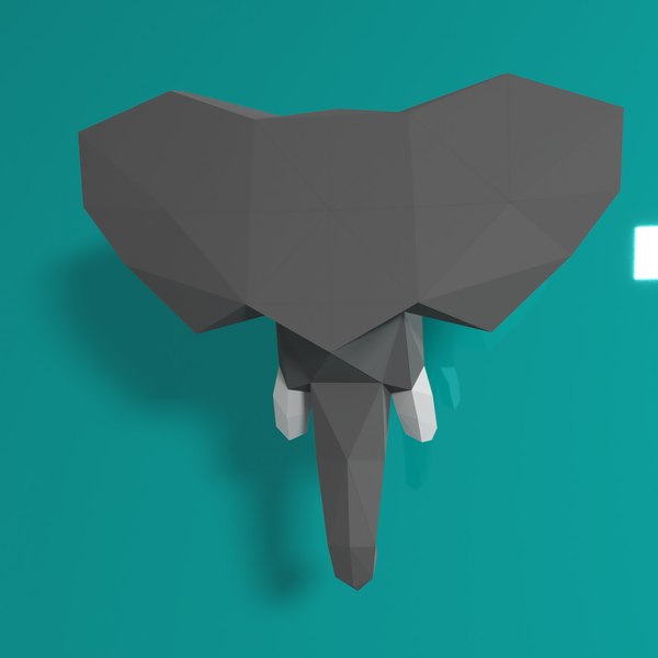 3D ELEPHANT PAPERCRAFT model - TurboSquid 1847373