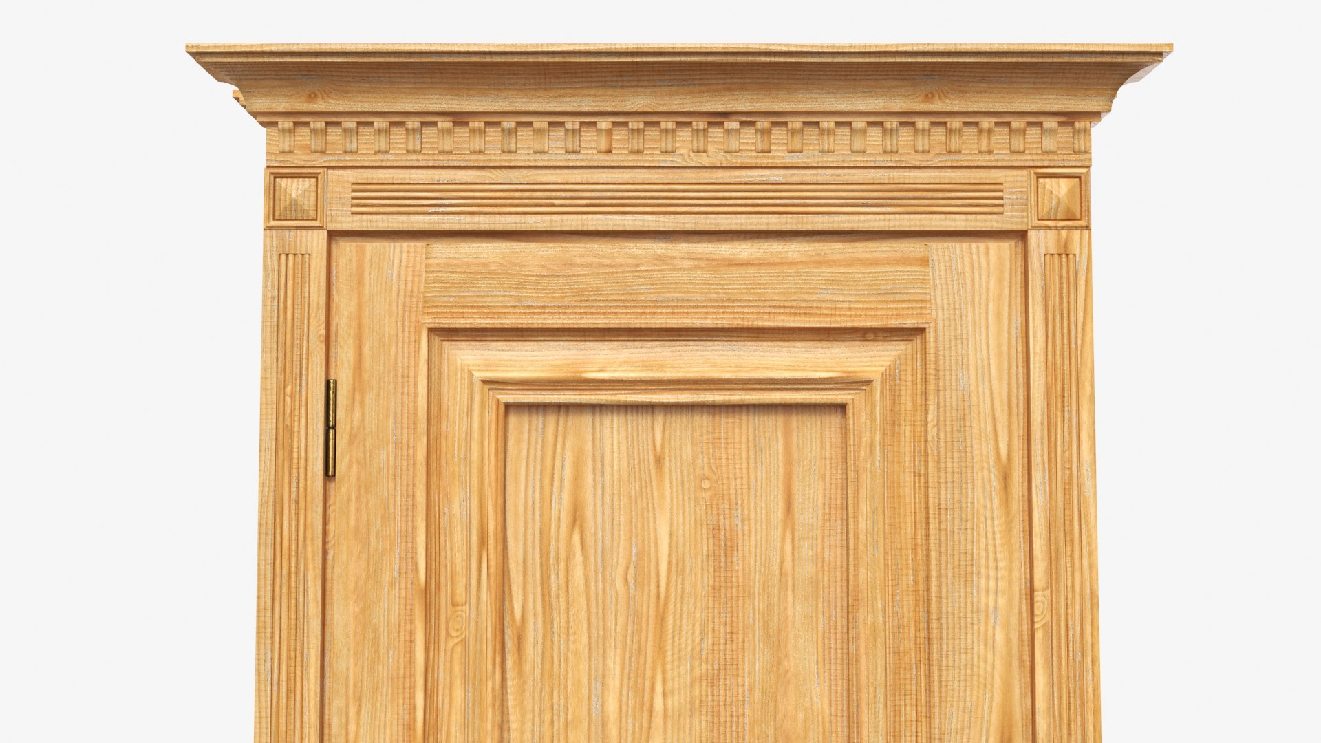 Classic Door Wood Cedar Model - TurboSquid 2018820