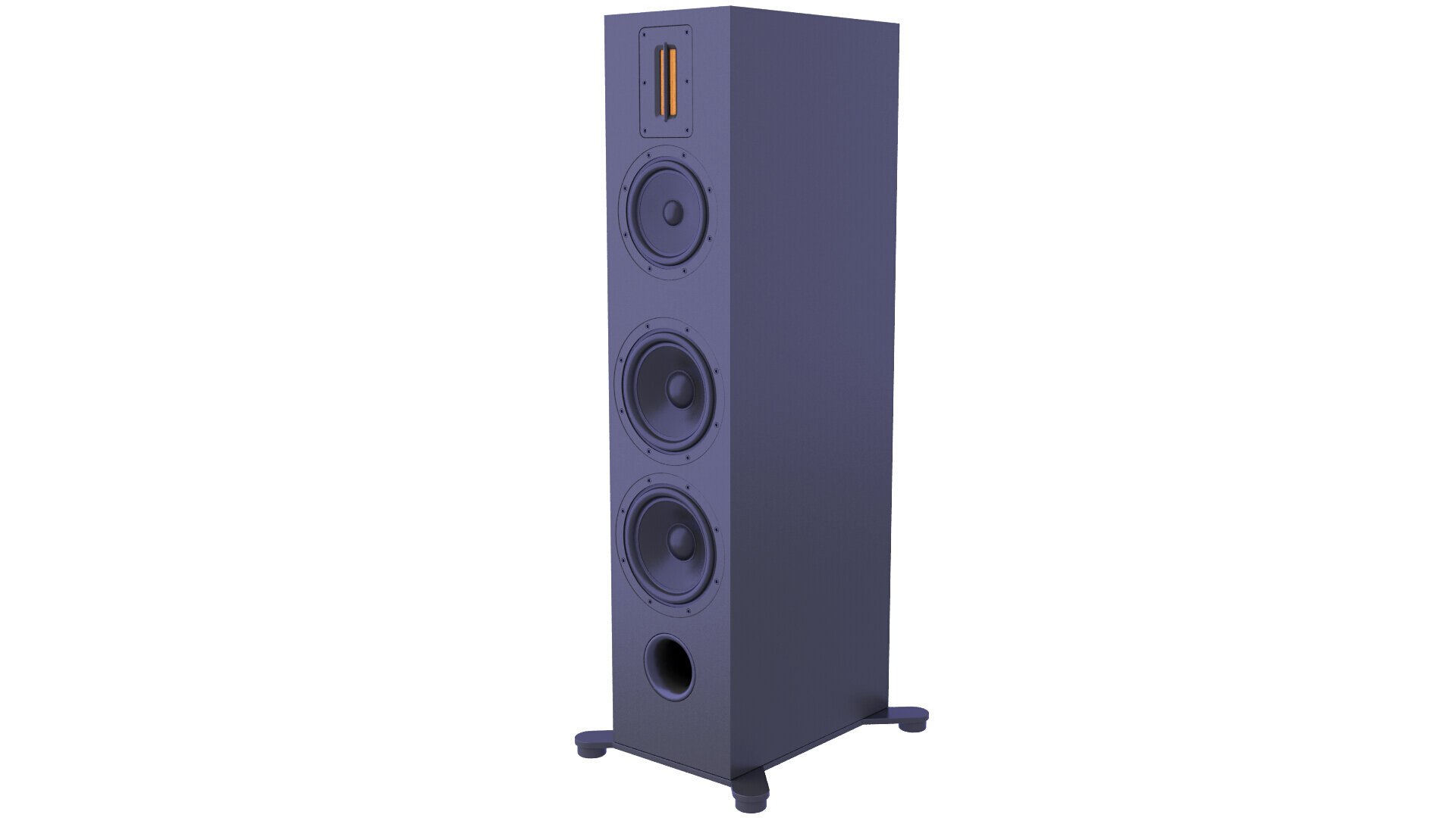 3D Classic Stereo Ribbon FloorStanding Speaker 137 Model - TurboSquid ...