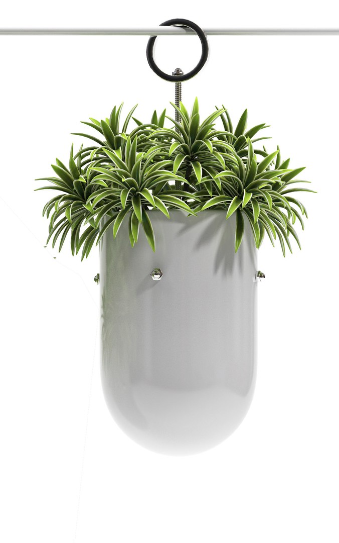 hanging pots 3d model