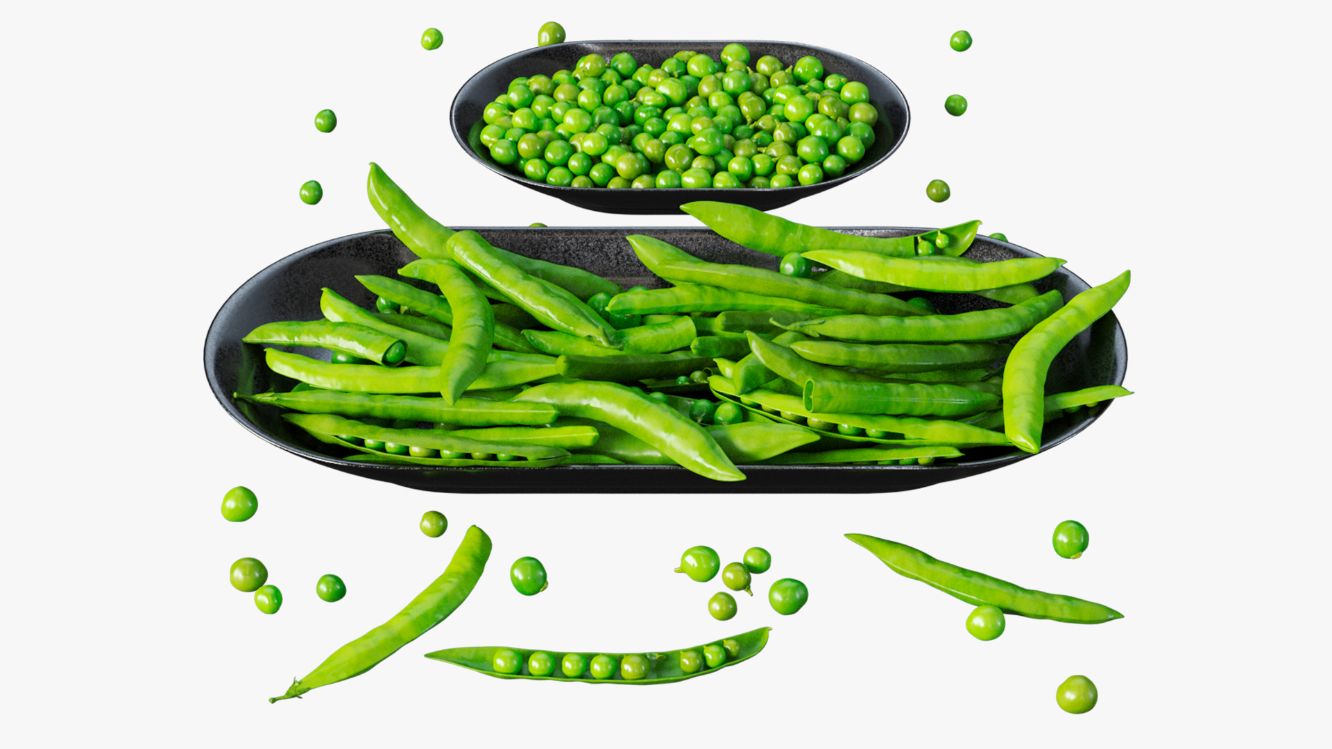 3D Plate of peas - TurboSquid 1847557