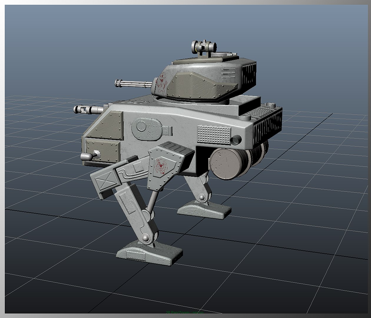 Style Mecha Mech 3D Model - TurboSquid 1275920