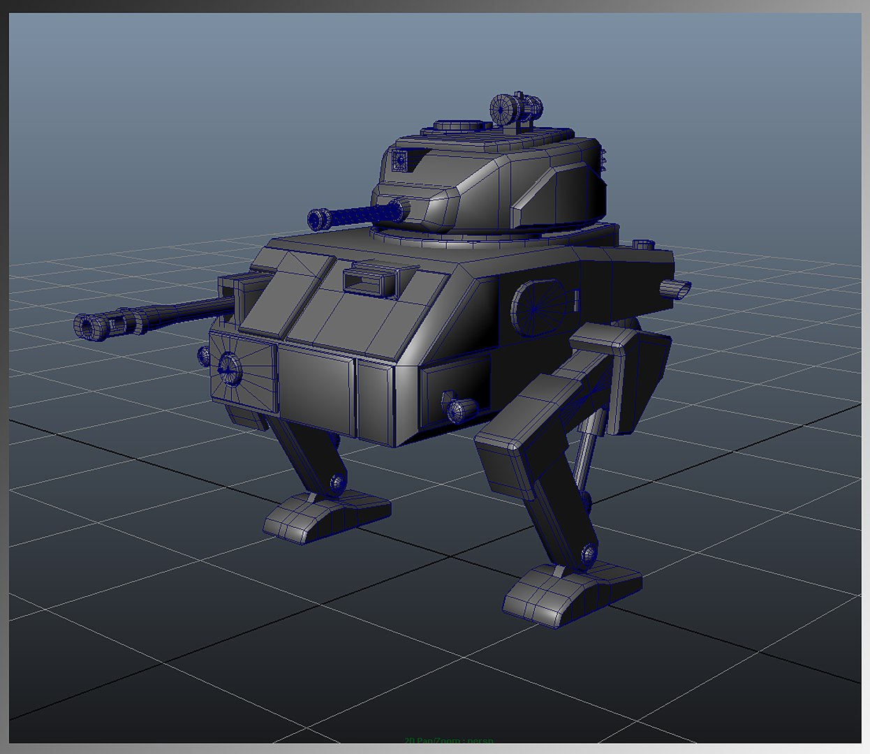 Style Mecha Mech 3D Model - TurboSquid 1275920