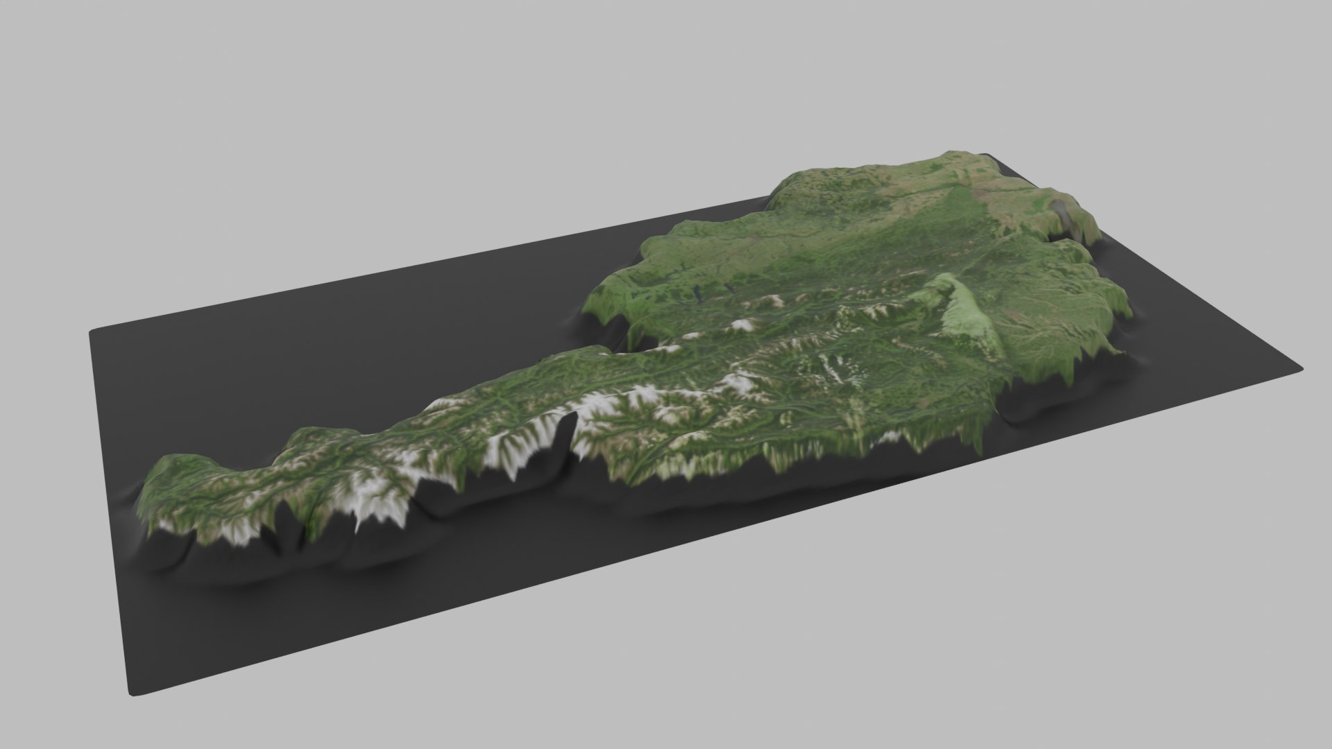 3D Austria Map Model - TurboSquid 2068753