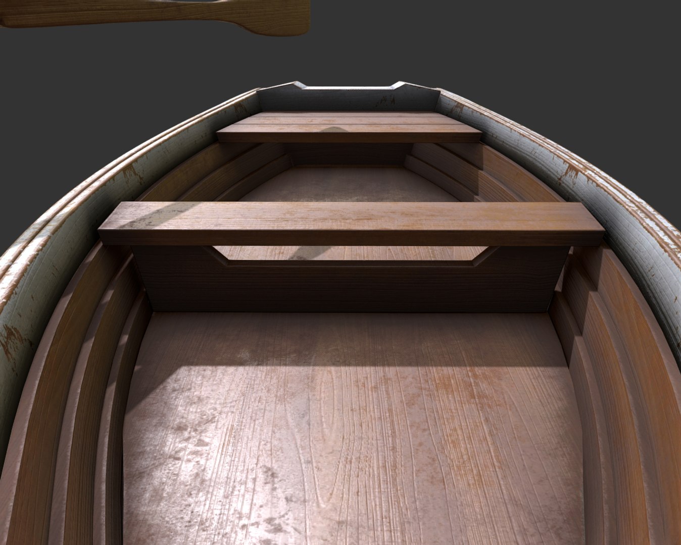 Realistic Wooden Boat 3D Model - TurboSquid 1318315