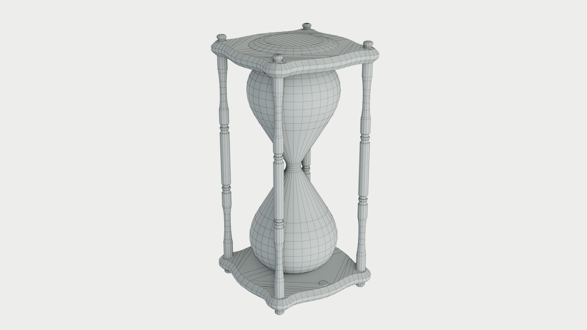 3D Model Hourglass Sand Timer - TurboSquid 1762538