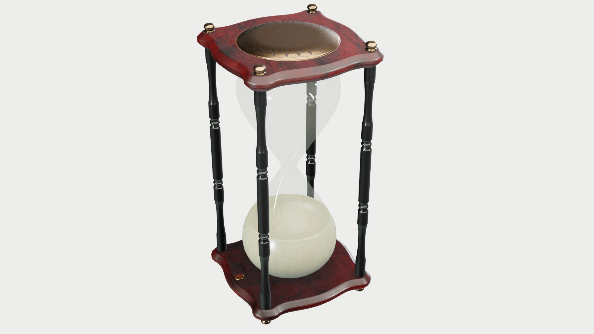 3D Model Hourglass Sand Timer - TurboSquid 1762538