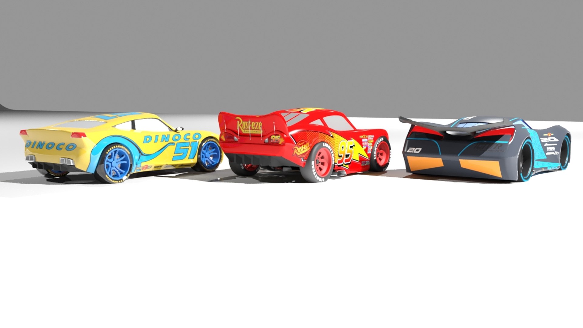 Cars 3 Character Pack 3D - TurboSquid 1197443
