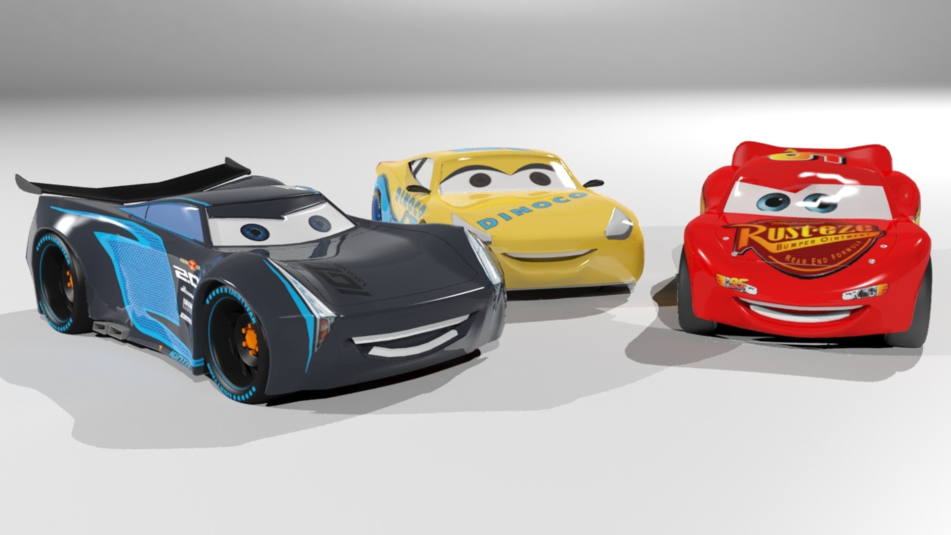 Cars 3 Character Pack 3D - TurboSquid 1197443