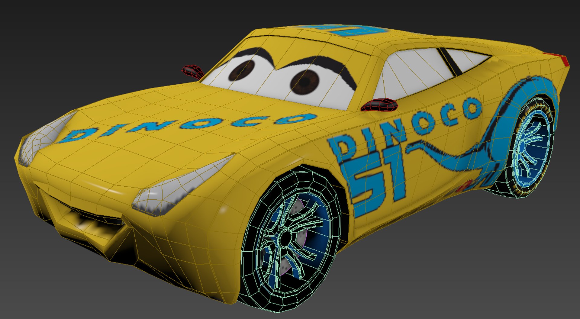 Cars 3 character pack 3D - TurboSquid 1197443
