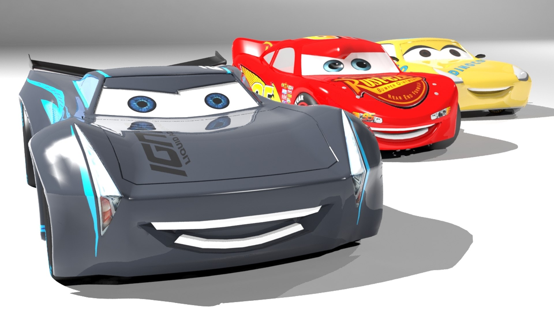 Cars 3 Character Pack 3D - TurboSquid 1197443