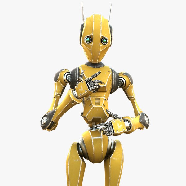 Realistic worker bot 3D model - TurboSquid 1252581