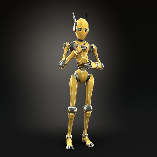 Realistic worker bot 3D model - TurboSquid 1252581