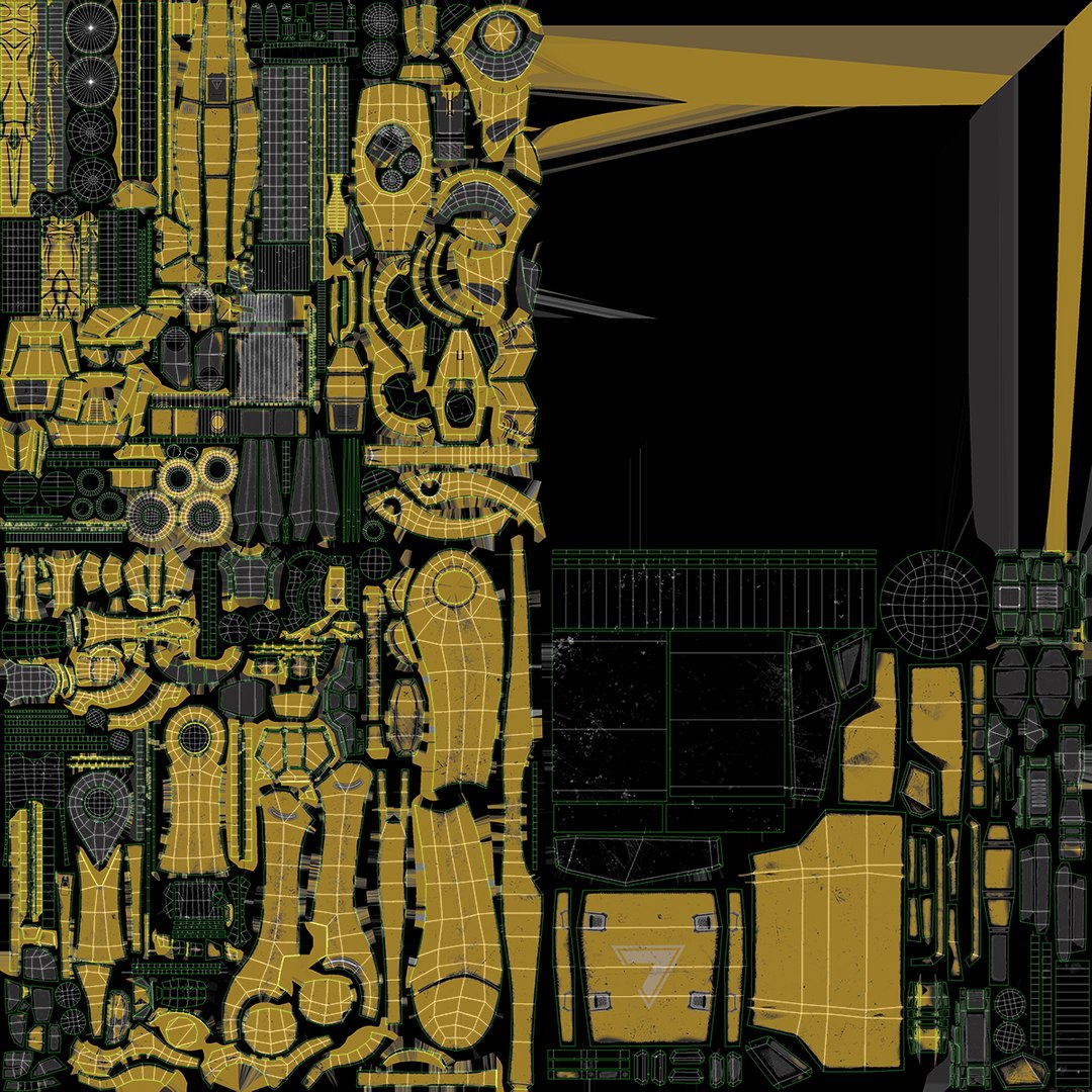 Realistic Worker Bot 3D Model - TurboSquid 1252581