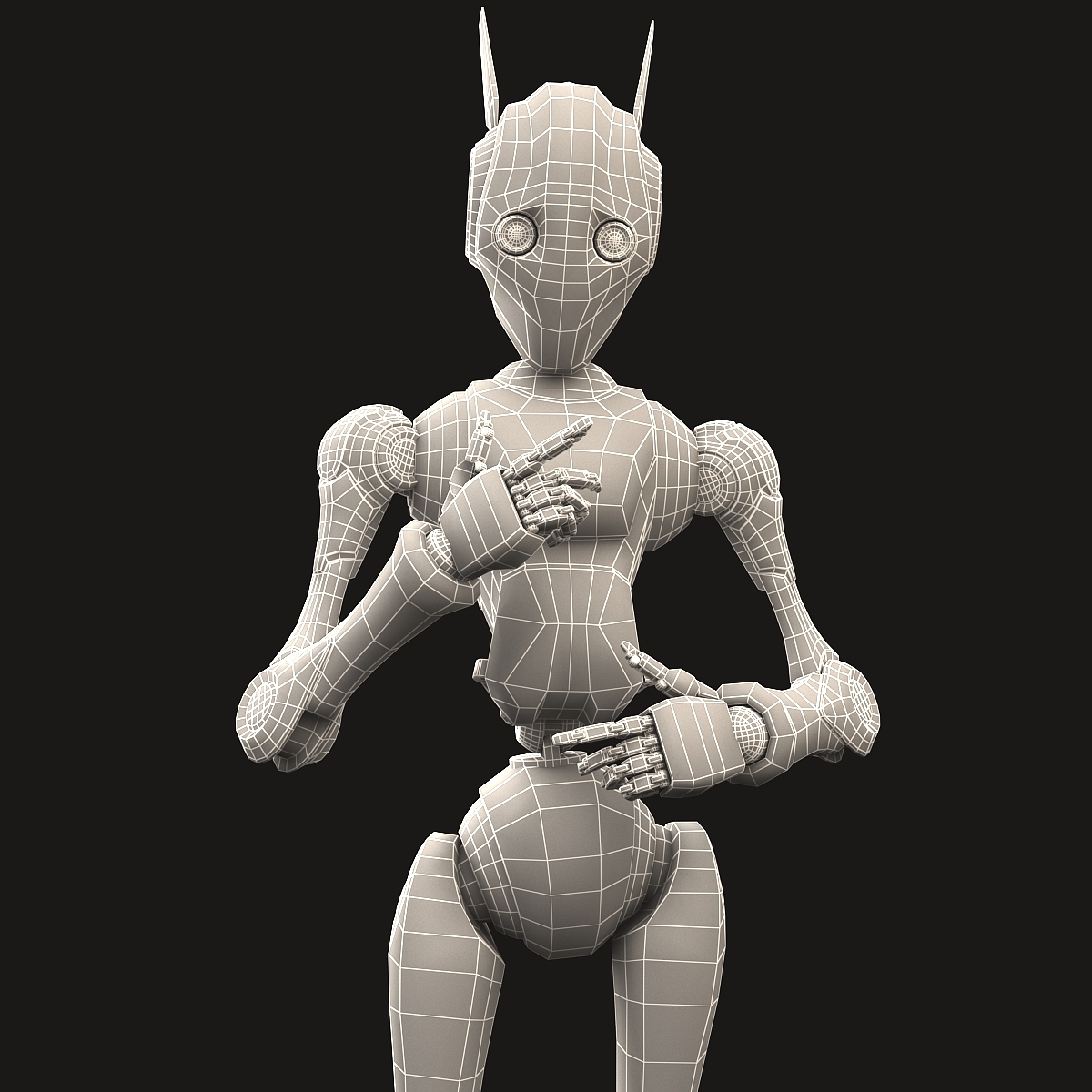 Realistic worker bot 3D model - TurboSquid 1252581