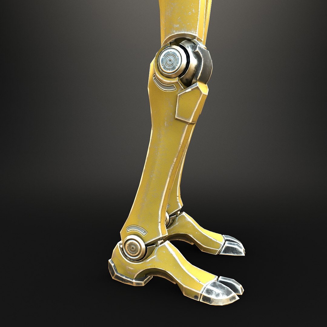 Realistic Worker Bot 3D Model - TurboSquid 1252581