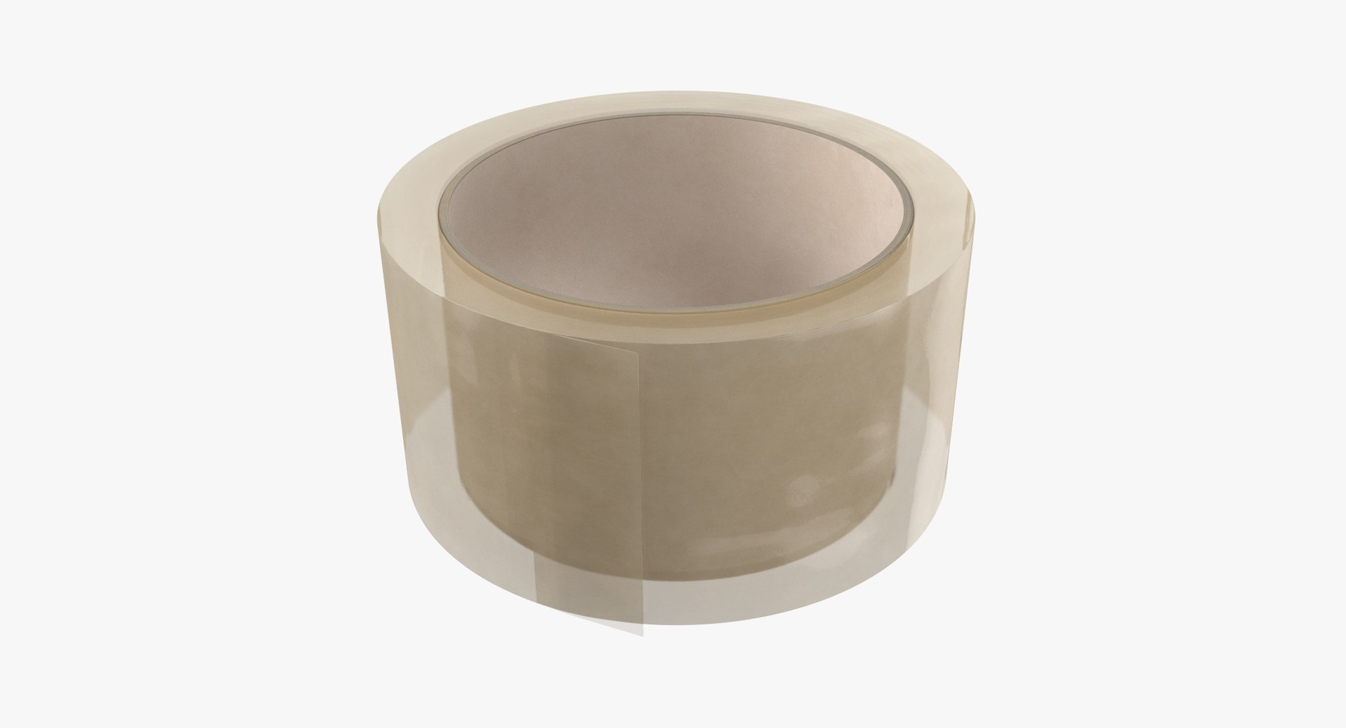 3D Model Packing Tape Clear 02 - TurboSquid 1223356