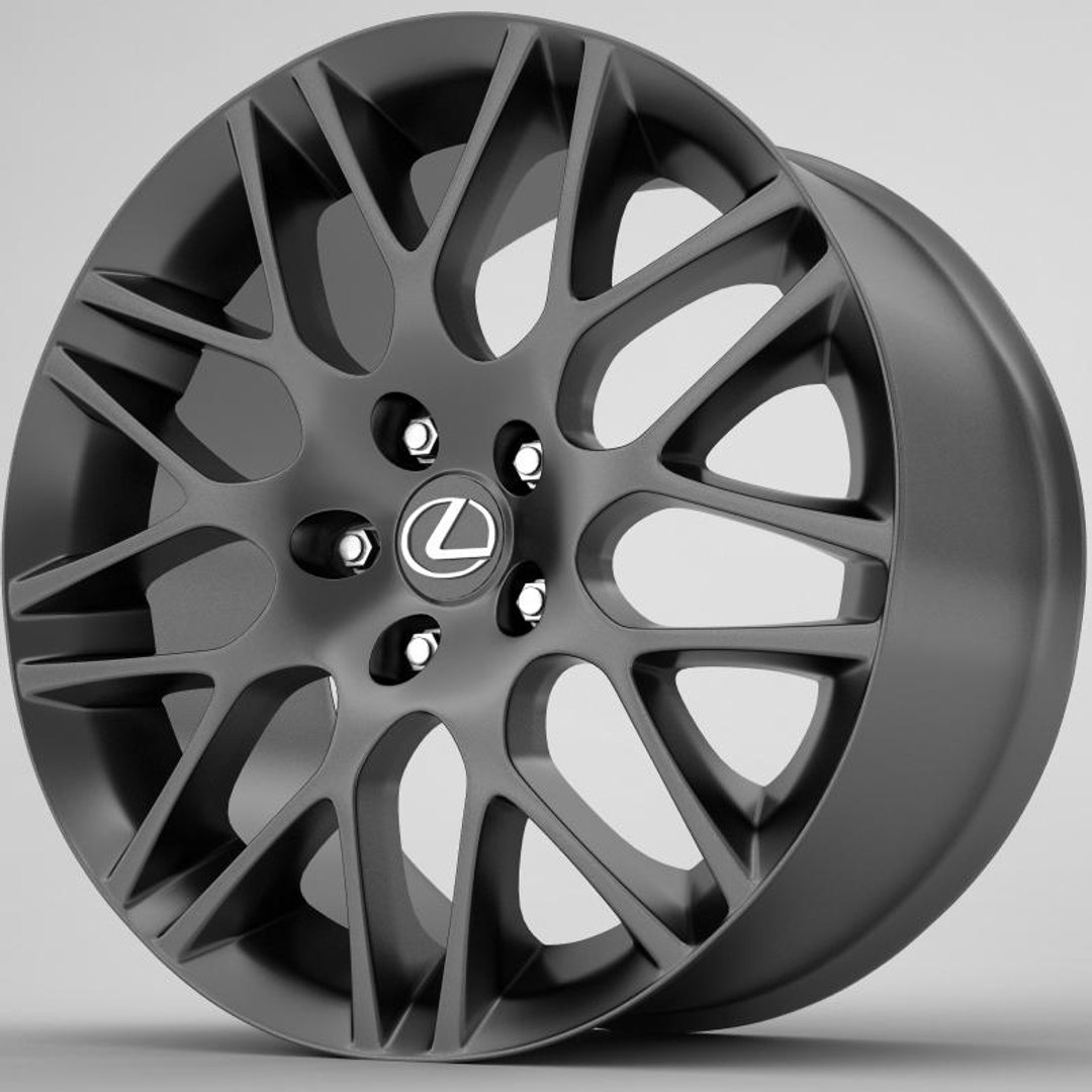 3d rim lexus model
