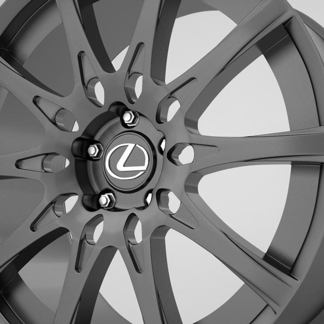 3d rim lexus model
