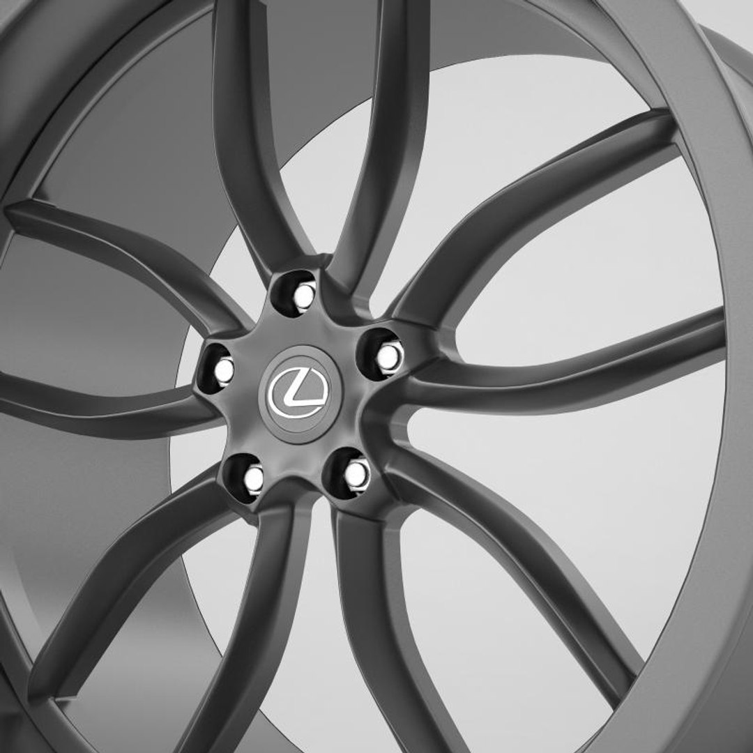3d rim lexus model