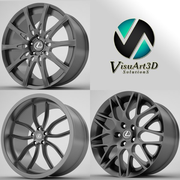 focus rims 3d obj