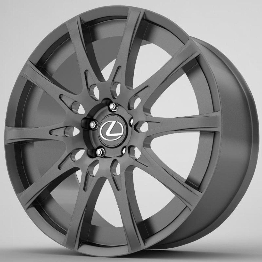 3d rim lexus model