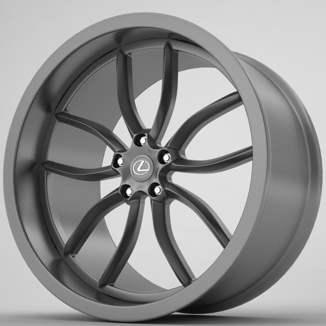 3d rim lexus model