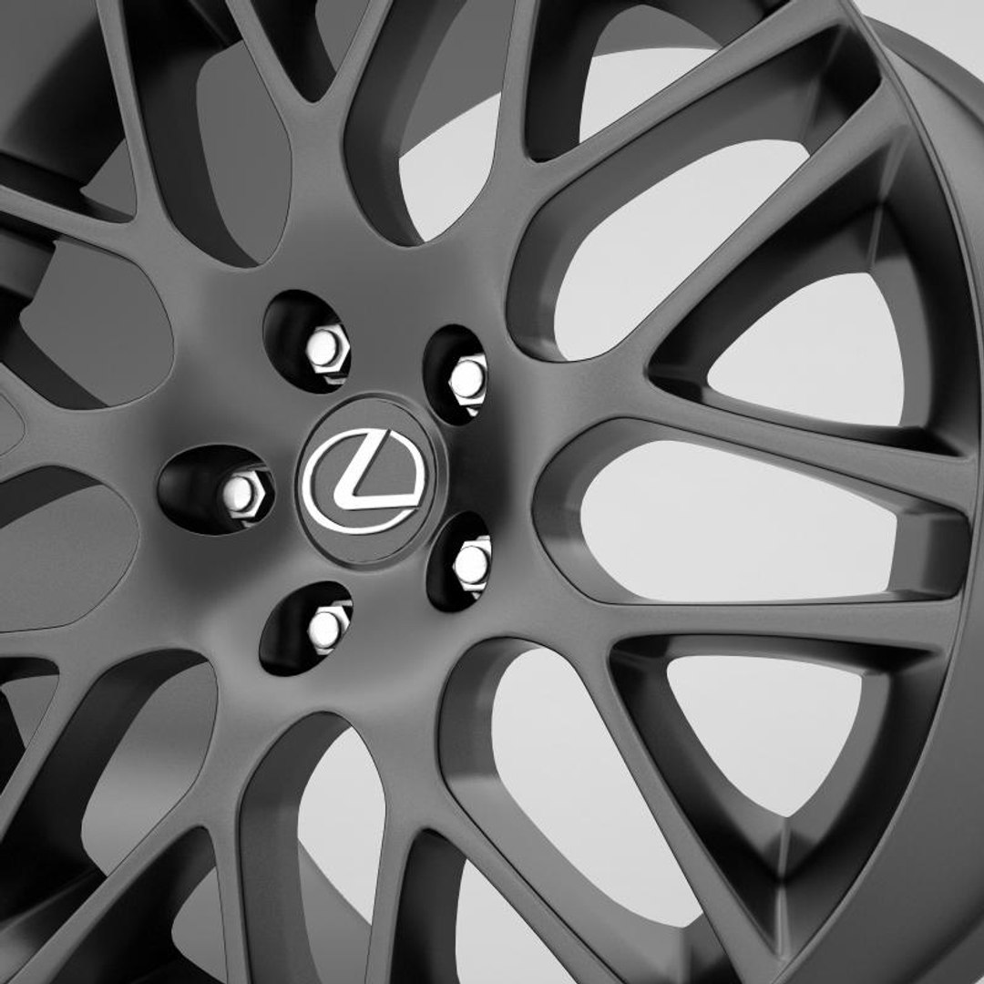 3d rim lexus model