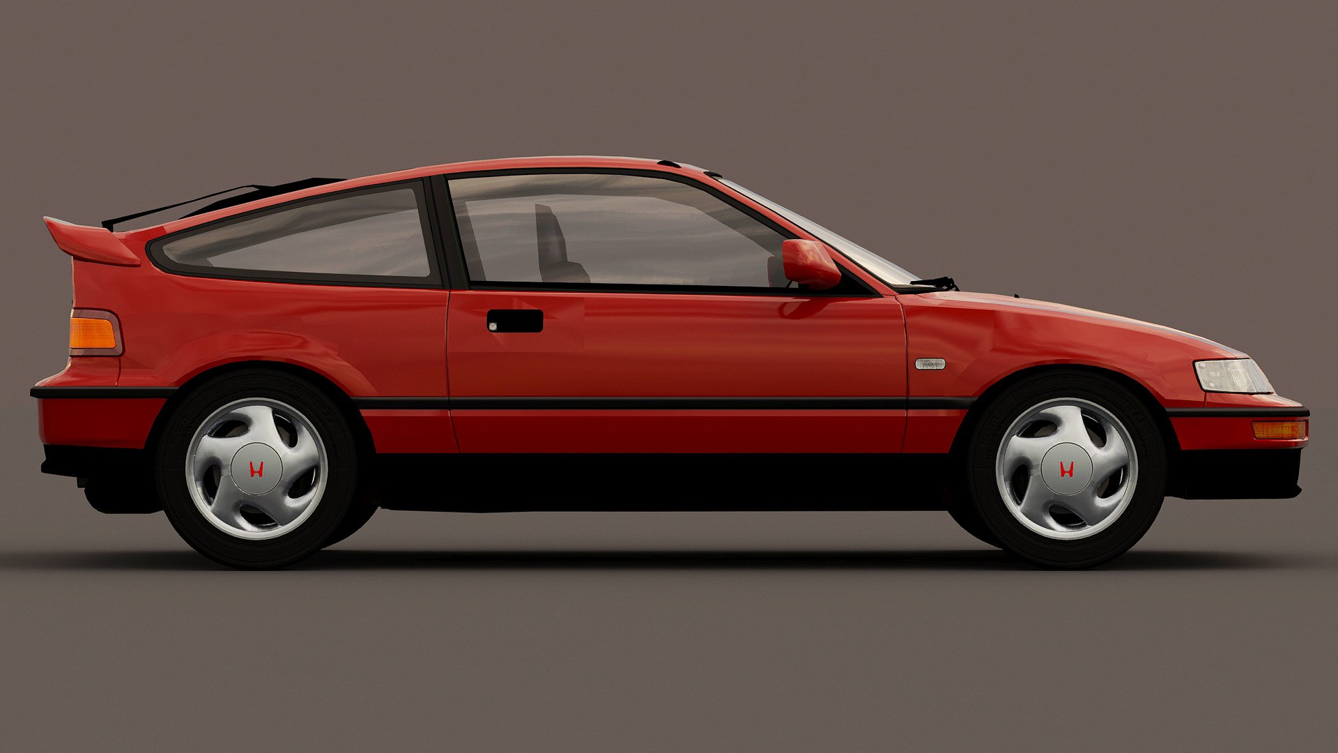 3D Model Honda Crx 1991 - TurboSquid 2041647