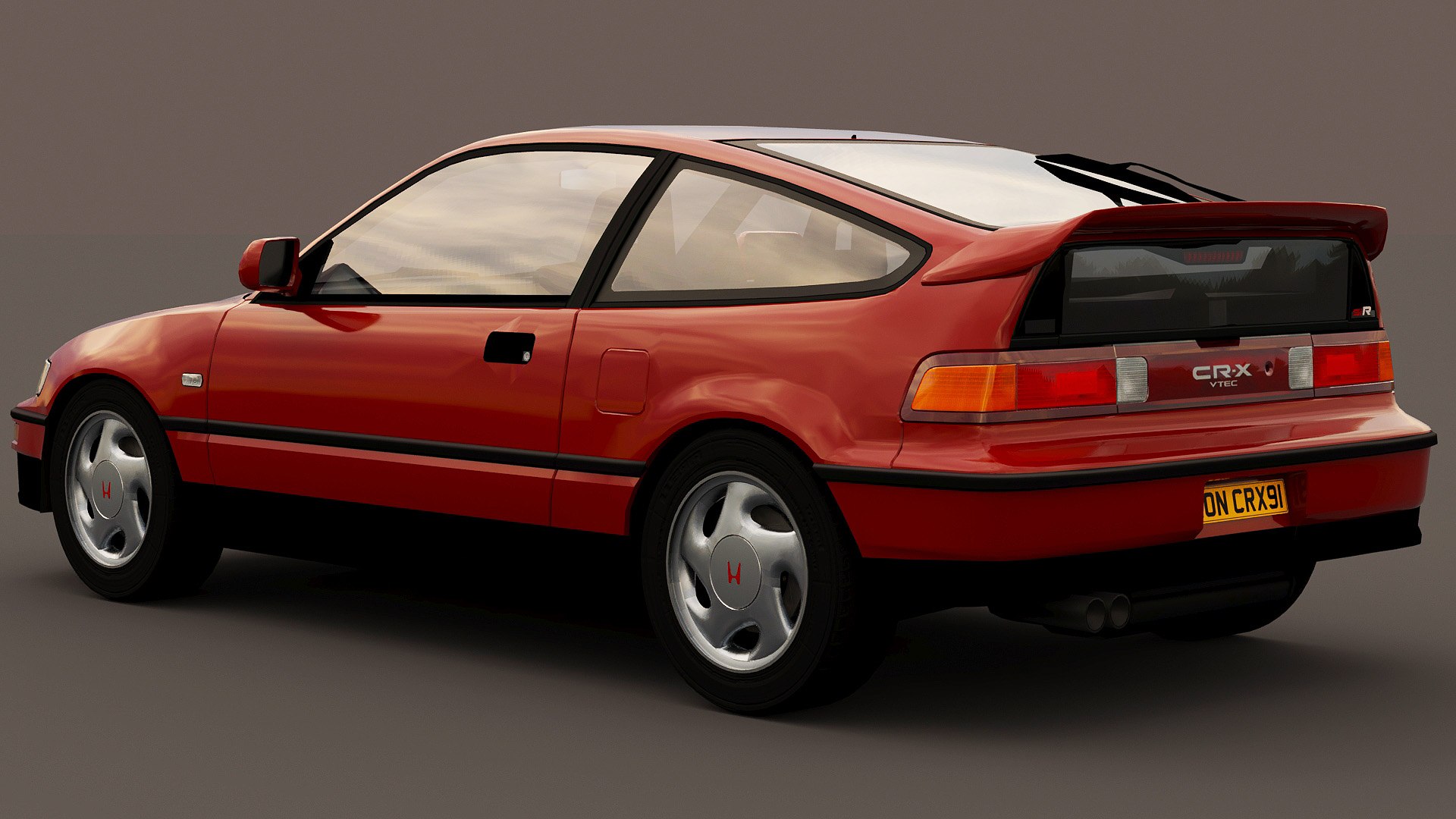 3D Model Honda Crx 1991 - TurboSquid 2041647