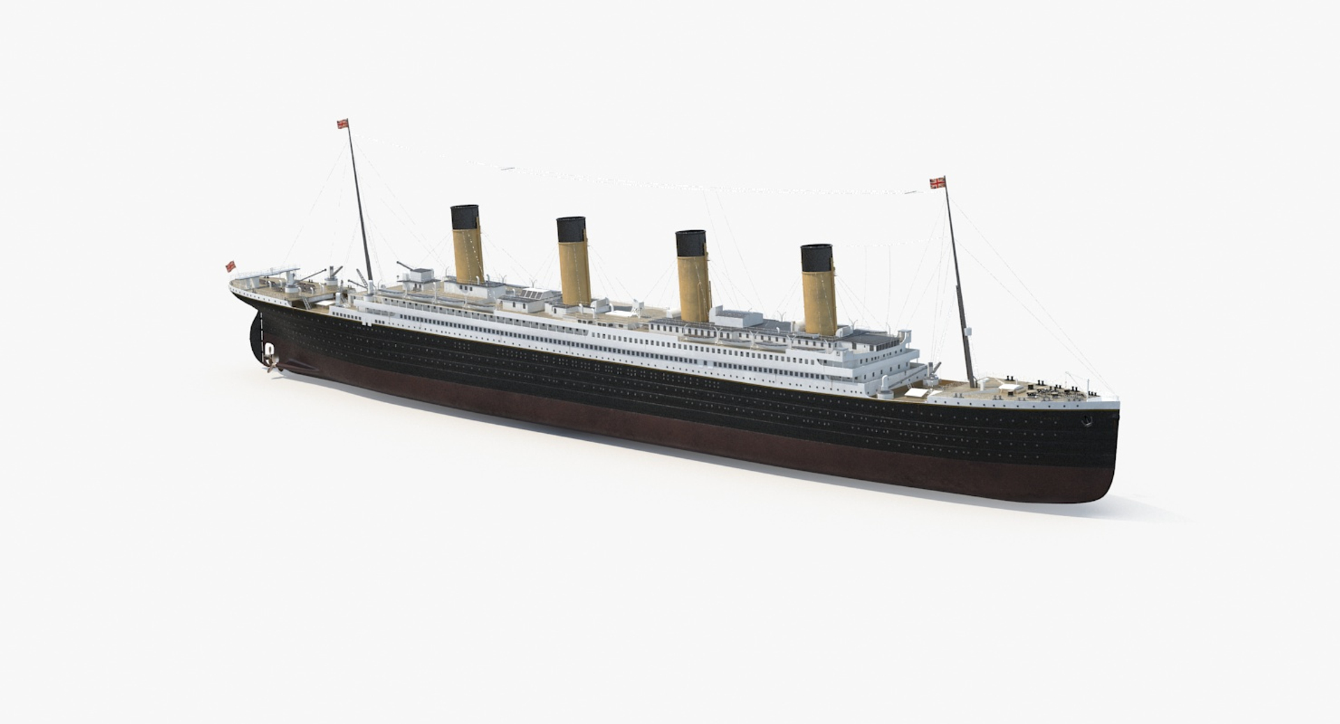 Rms Titanic 3d C4d