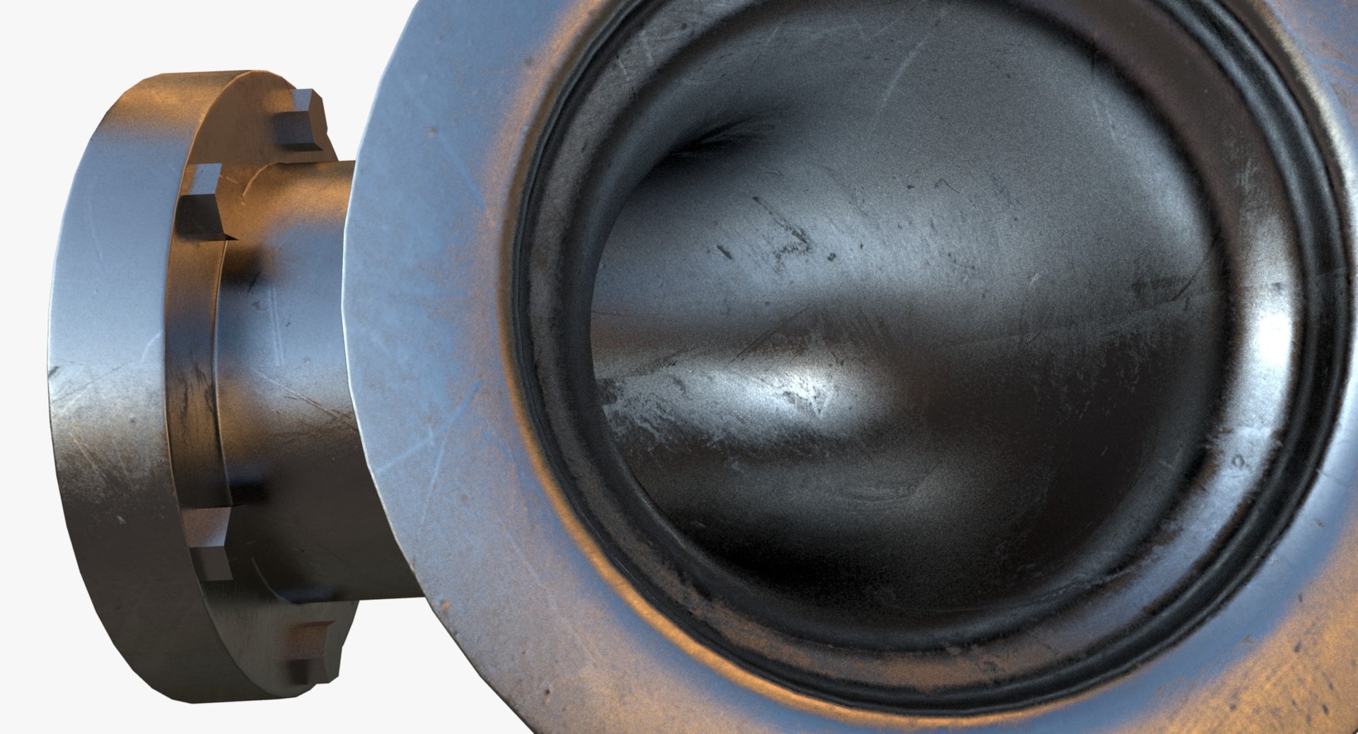 Steel Pipe 3d Model