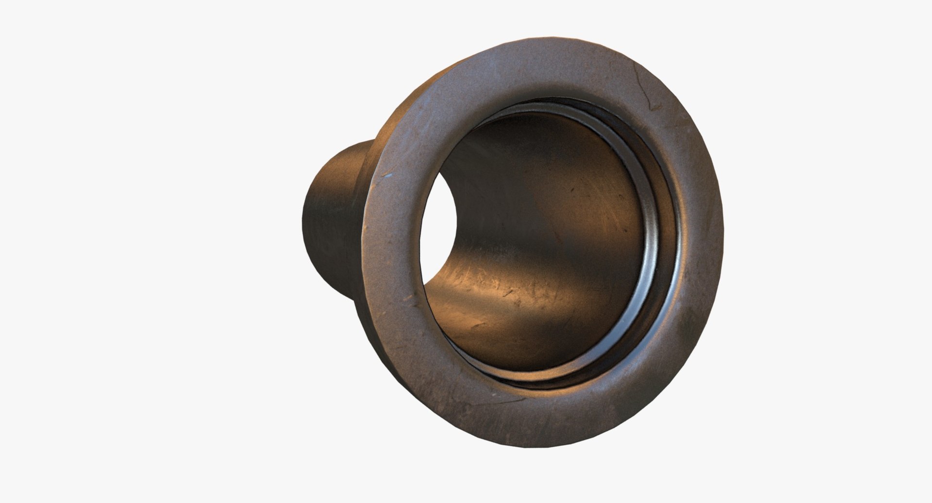 Steel Pipe 3d Model