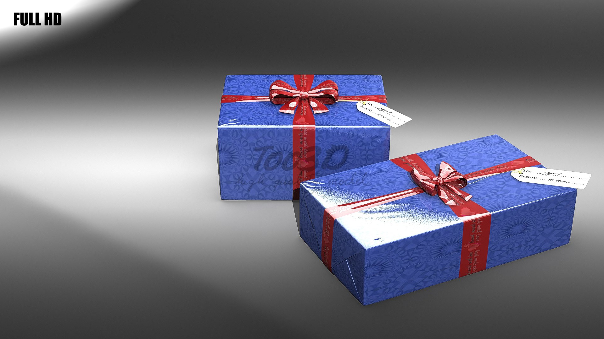 gift box 3d model