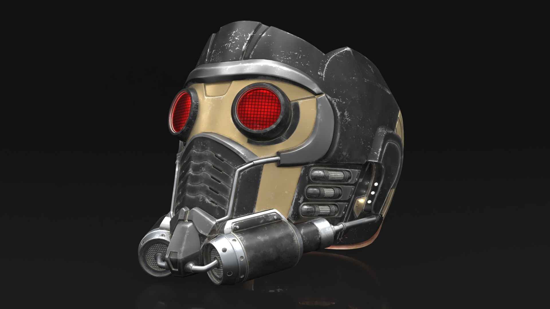 High-poly Mask Star-lord 3D Model - TurboSquid 1465607
