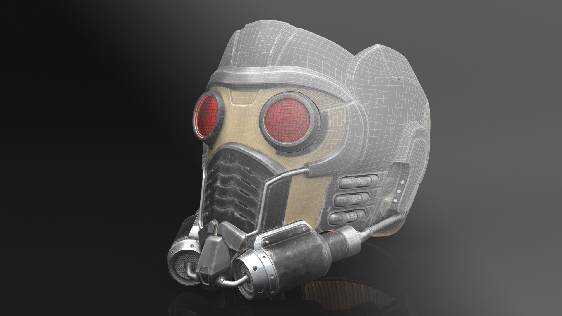High-poly Mask Star-lord 3D Model - TurboSquid 1465607