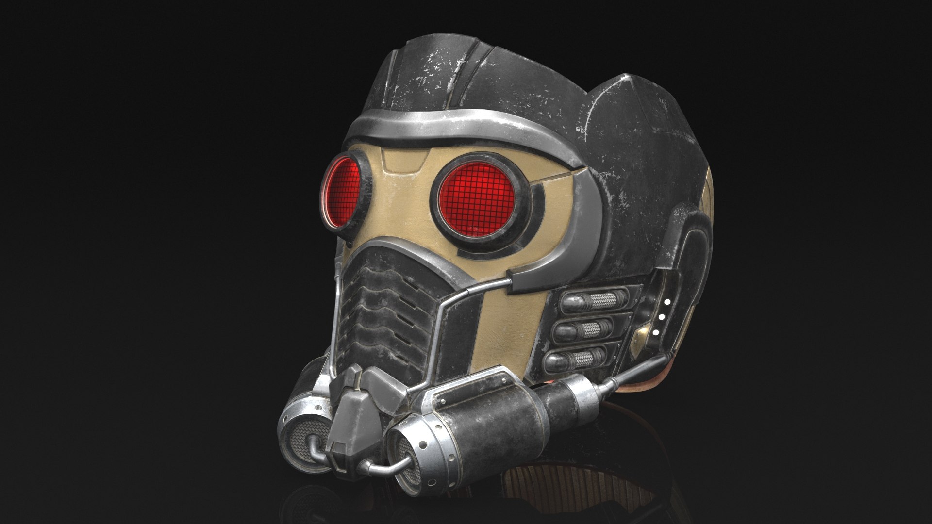 High-poly Mask Star-lord 3D Model - TurboSquid 1465607