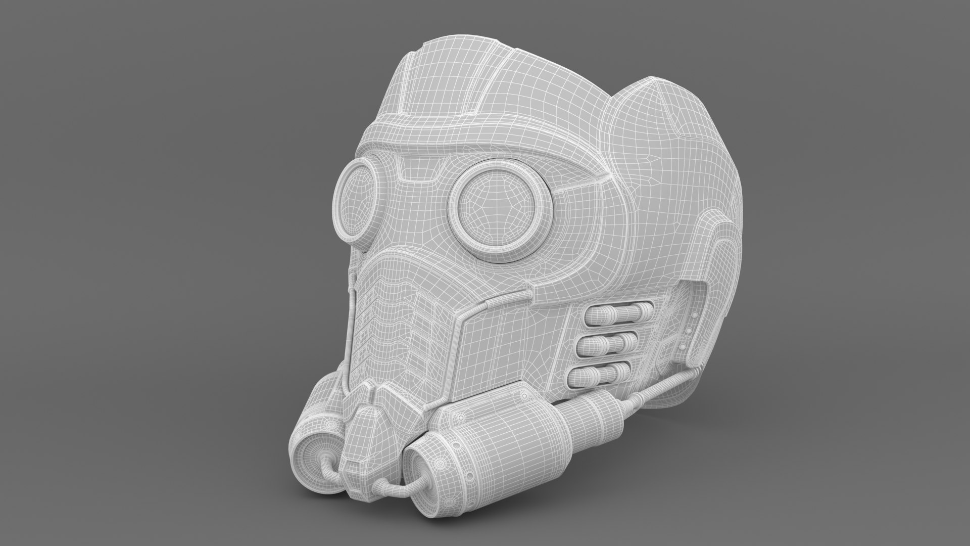 High-poly Mask Star-lord 3D Model - TurboSquid 1465607