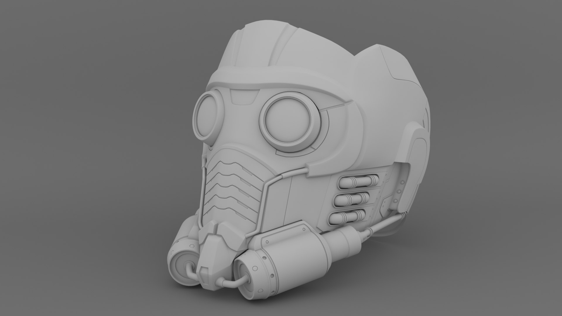 High-poly Mask Star-lord 3D Model - TurboSquid 1465607