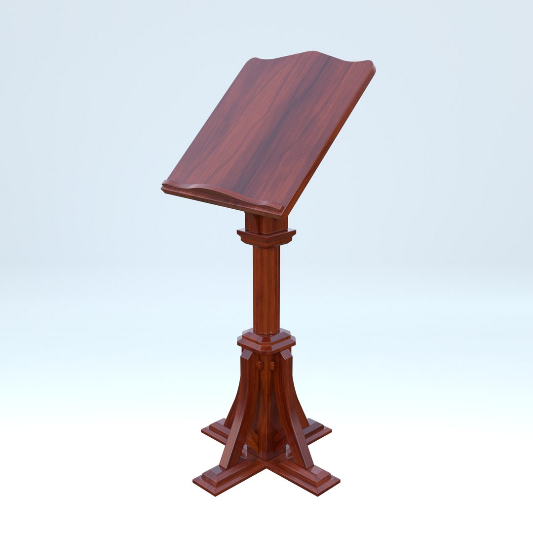 Lectern 3D Model - TurboSquid 2401461