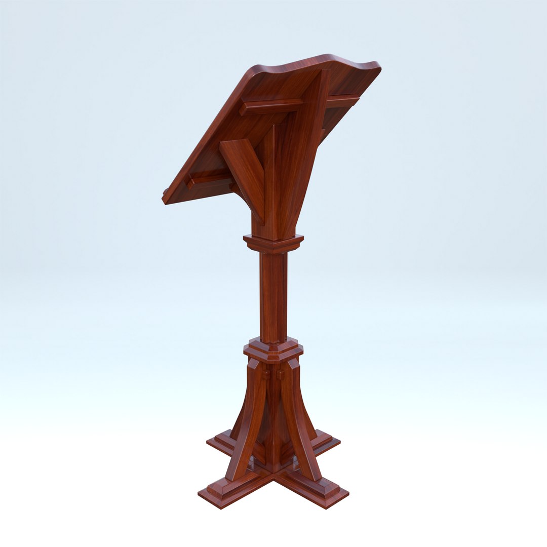 Lectern 3D Model - TurboSquid 2401461