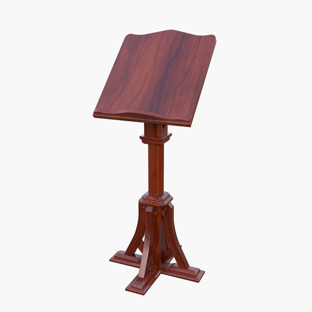 Lectern 3D Model - TurboSquid 2401461