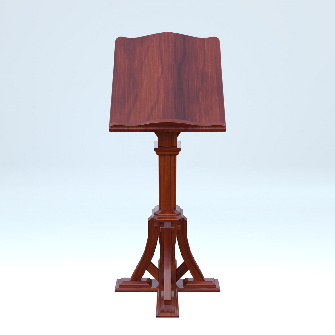 Lectern 3D Model - TurboSquid 2401461