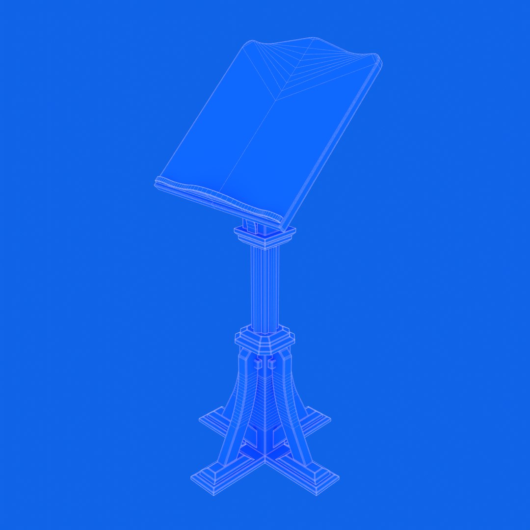 Lectern 3D Model - TurboSquid 2401461