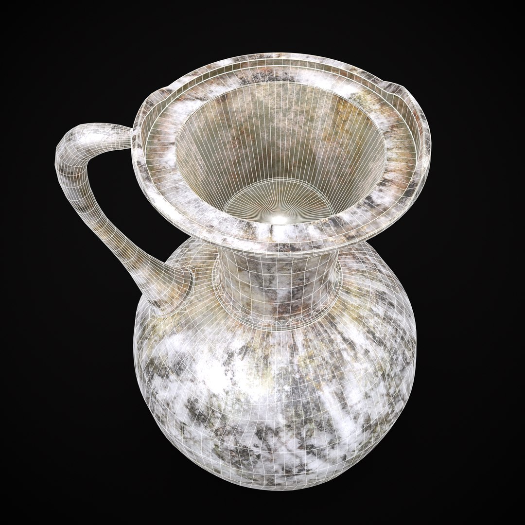 Marble Pitcher 3D Model - TurboSquid 2092276