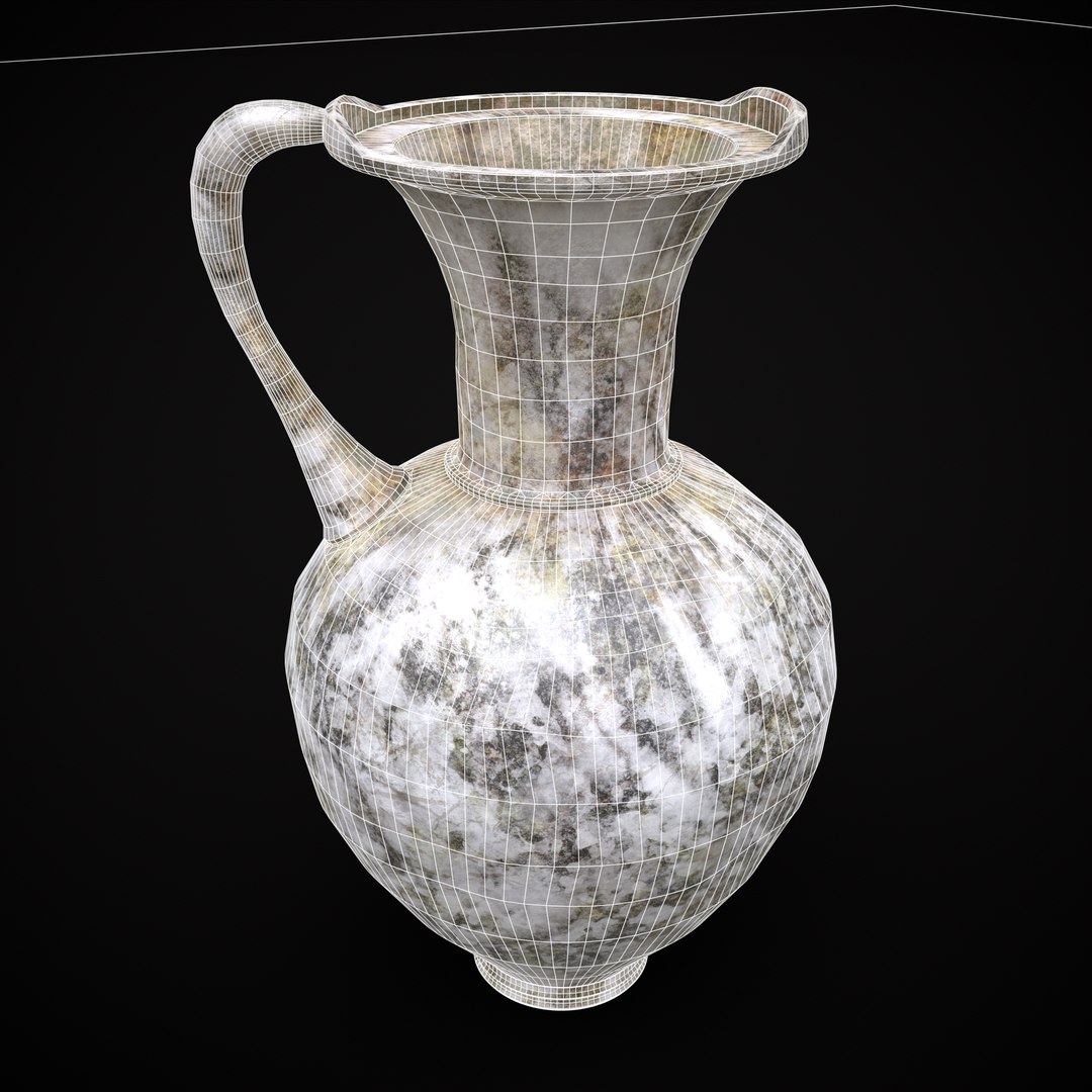 Marble Pitcher 3D Model - TurboSquid 2092276