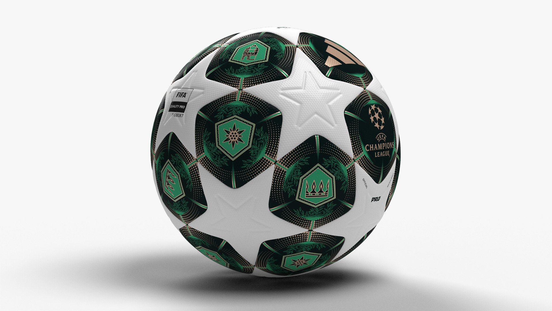 3D UCL Pro 24 25 Knockout Phase Ball(1) - TurboSquid 2407348