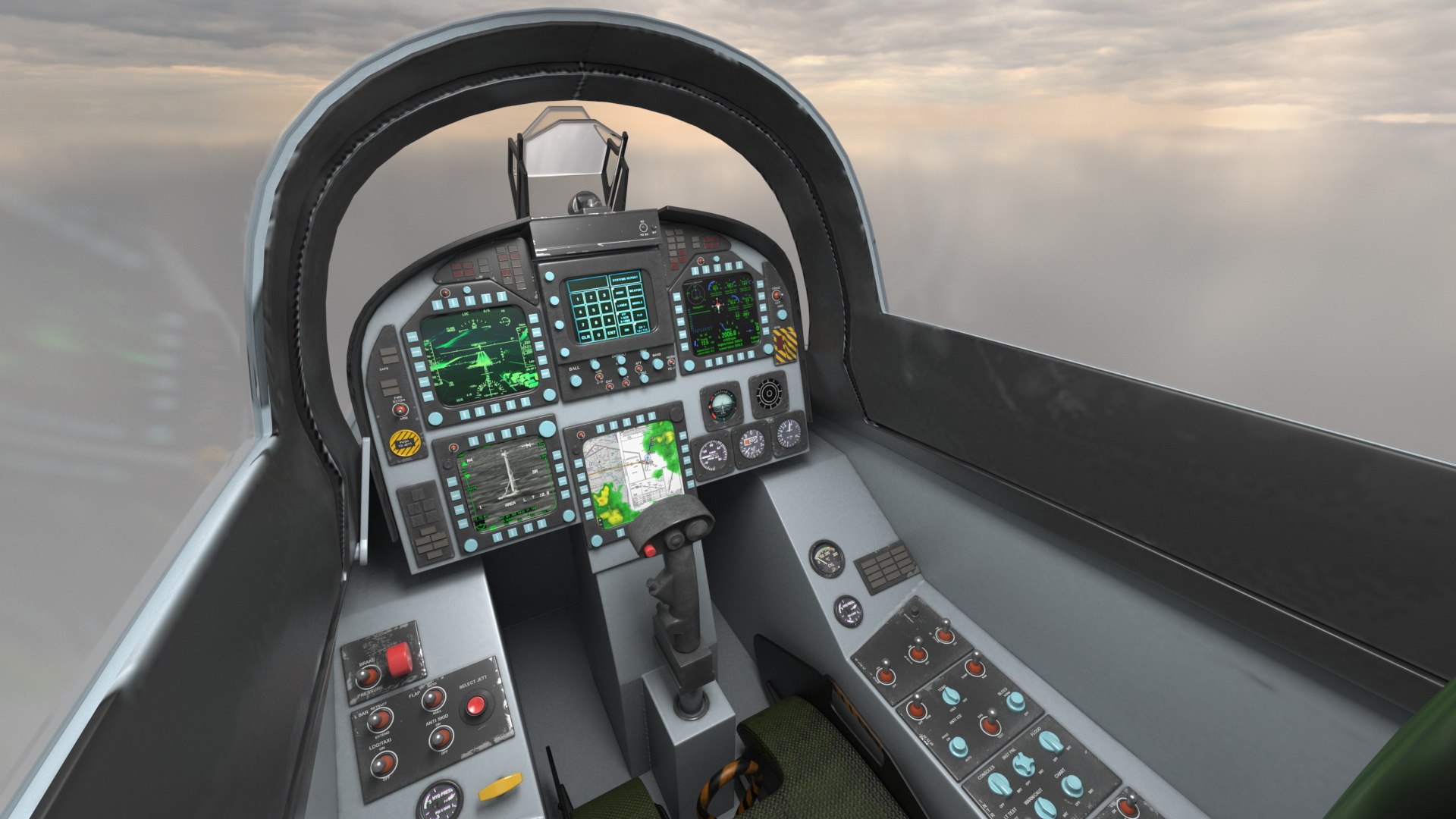 3D Model Boeing EA 18G Fighter Jet With Pilot In Flight - TurboSquid ...
