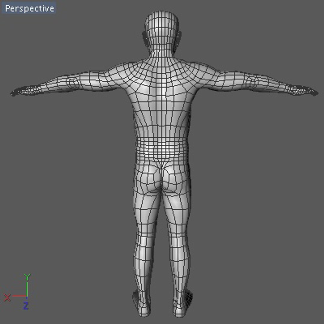 Young Asian Male 3d 3ds