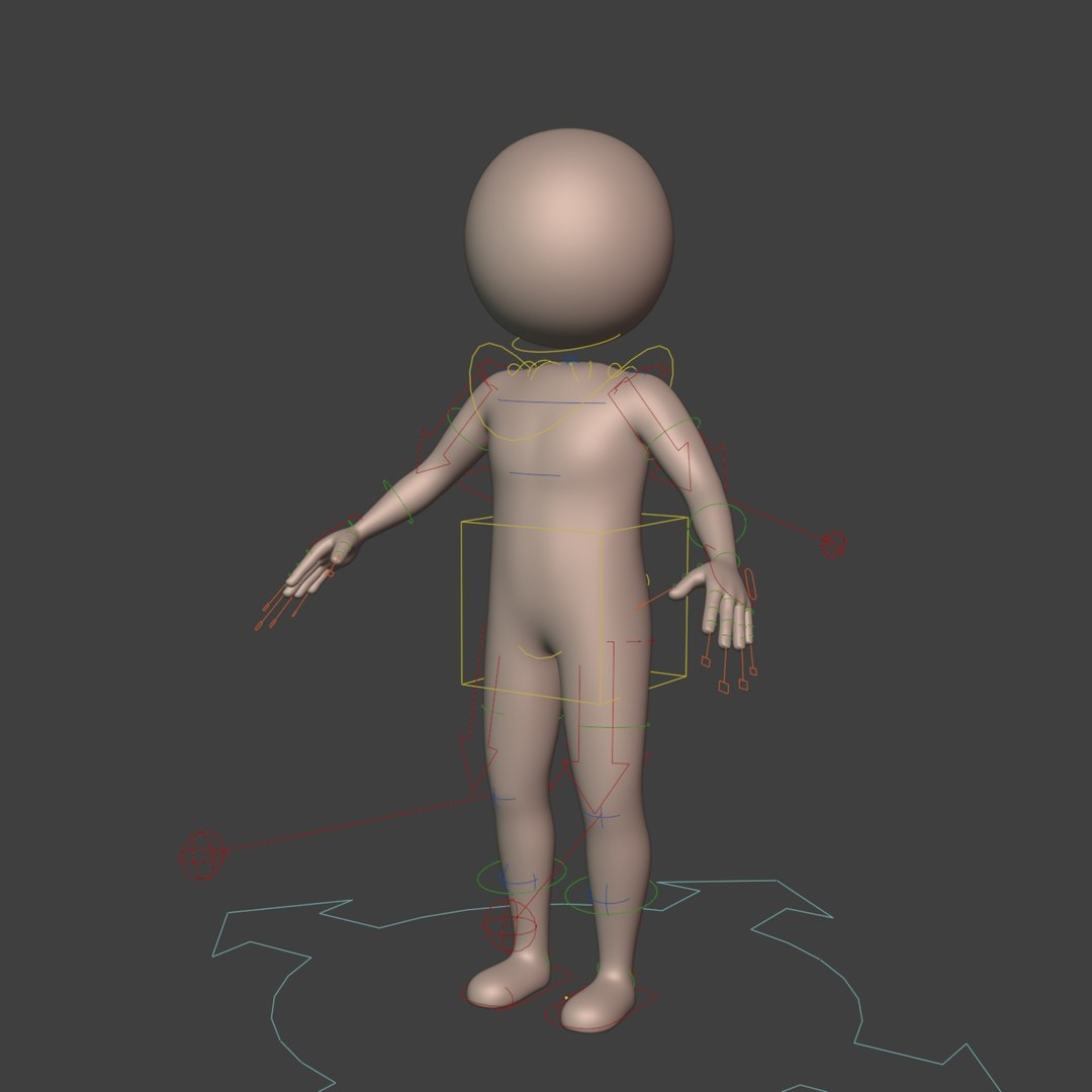 3D Rigged Character - TurboSquid 2218609